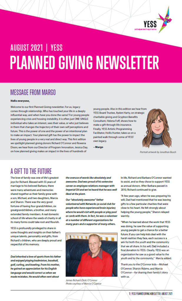 Major Gifts – YESS