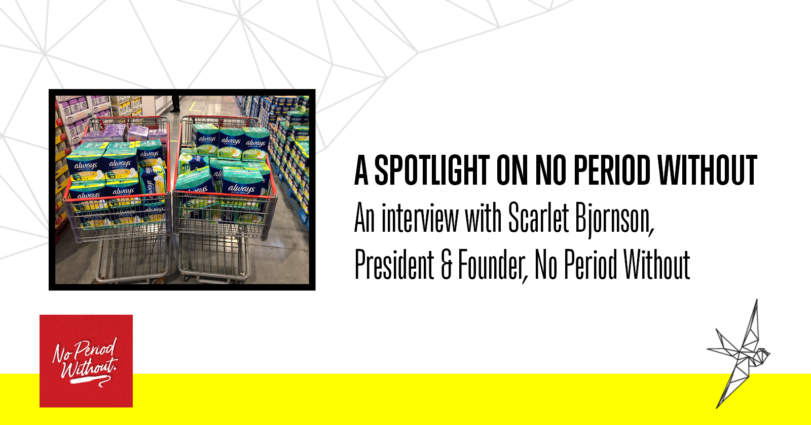 Spotlight on No Period Without - YESS