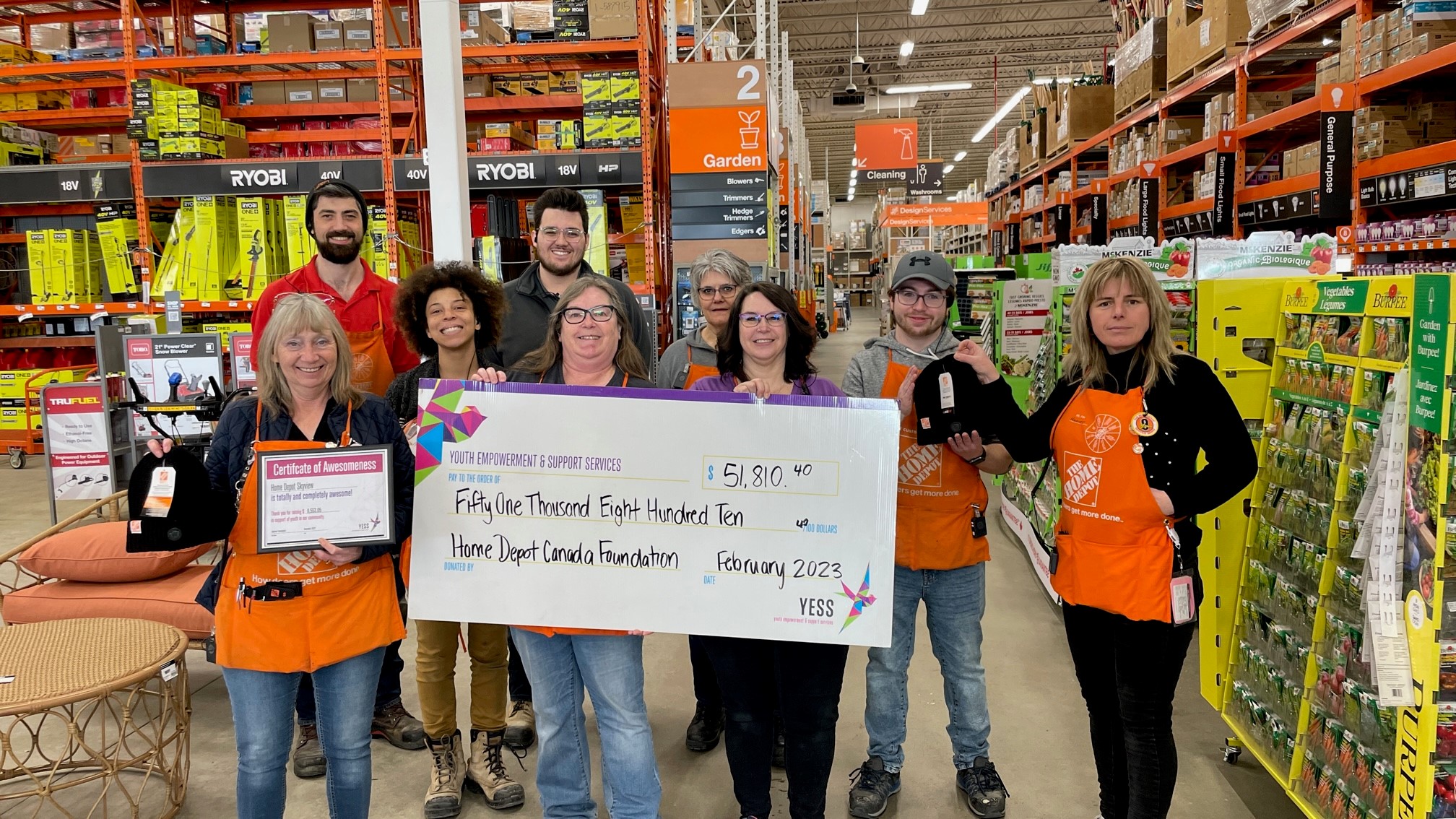 Thanks to The Orange Door Project! - YESS