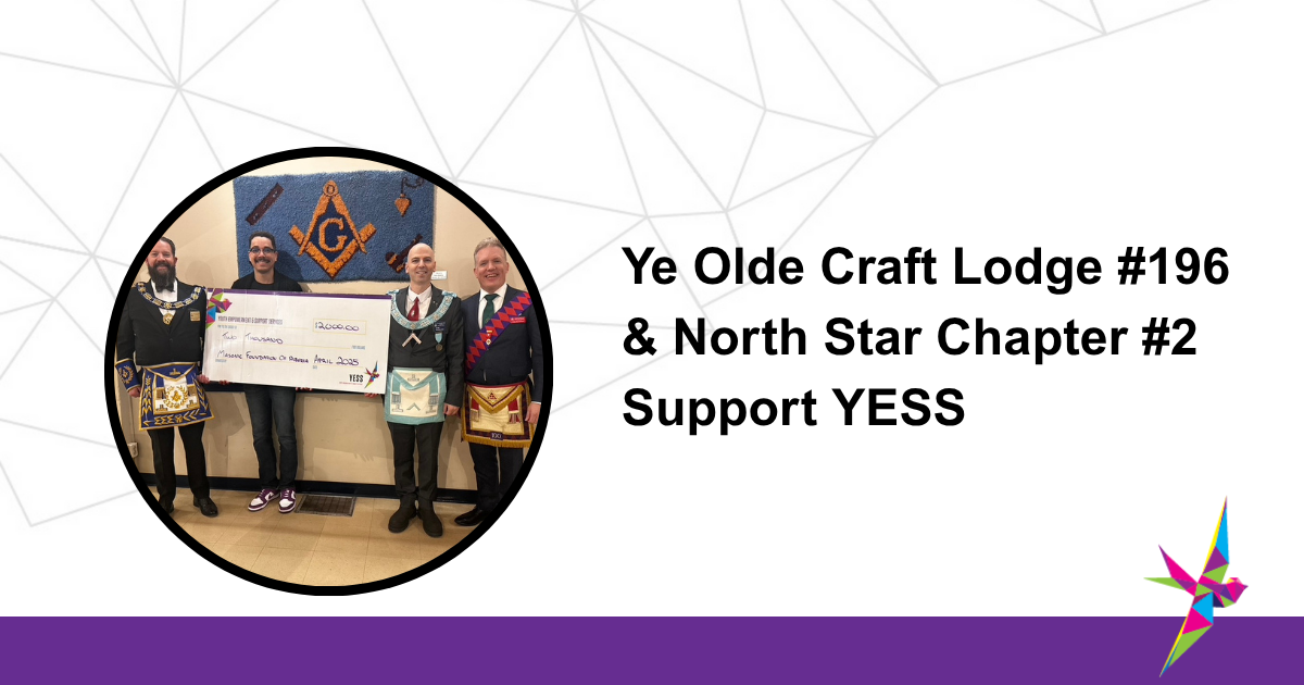 Ye Olde Craft Lodge #196 & North Star Chapter #2 Support YESS - YESS